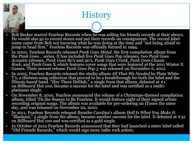 Record label case study | PPT