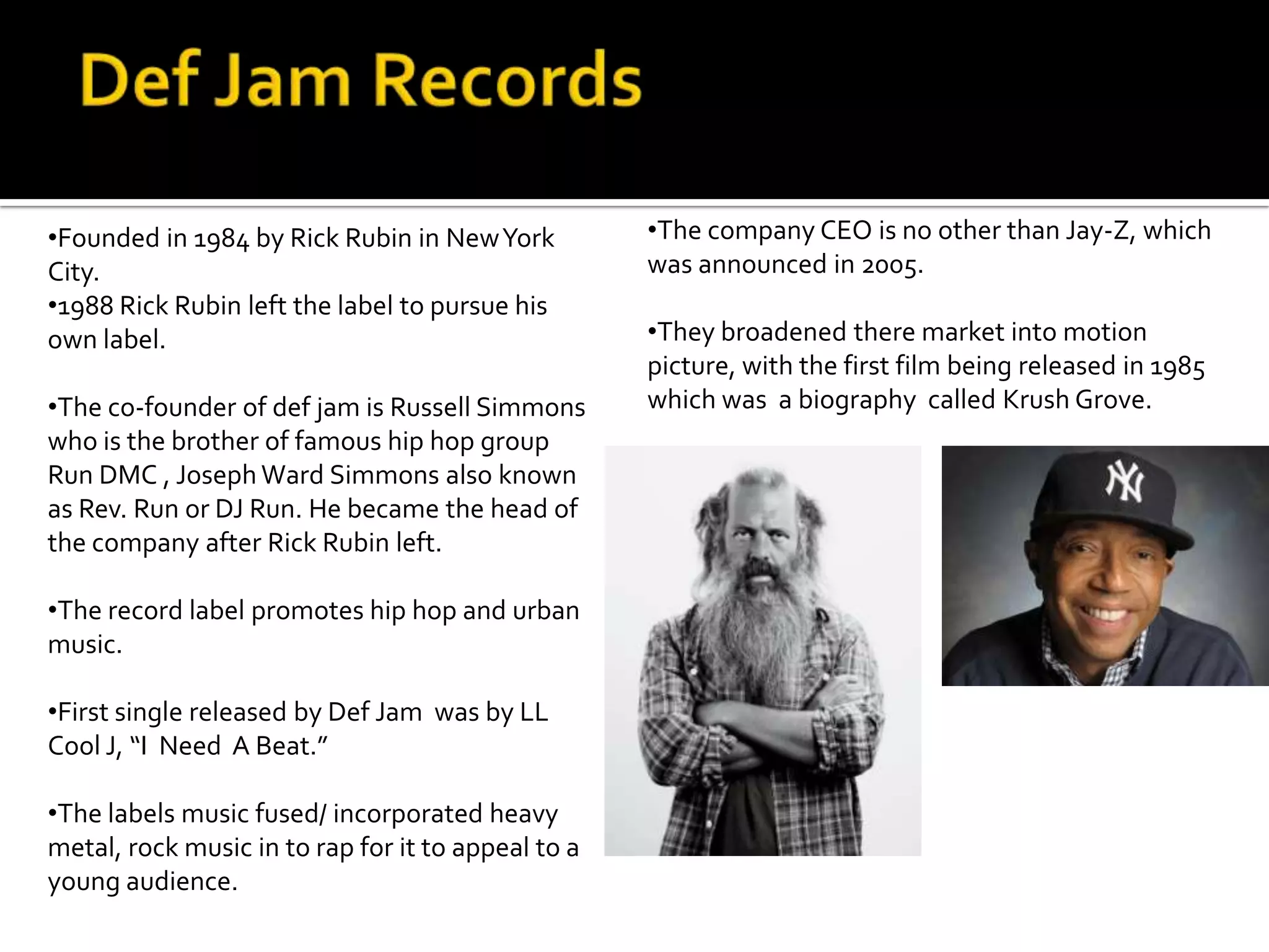 Record label case study | PPT