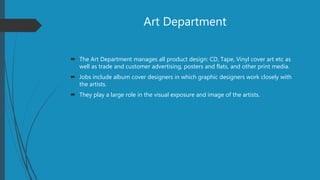 Record label job roles | PPT