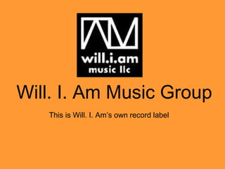 Record labels research | PPT
