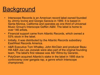 Record labels research | PPT