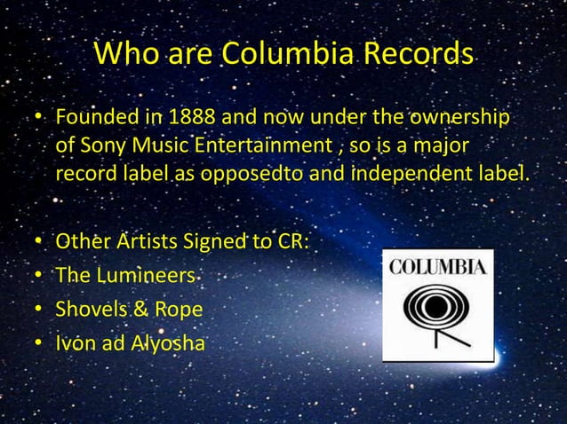 Record label research | PPT