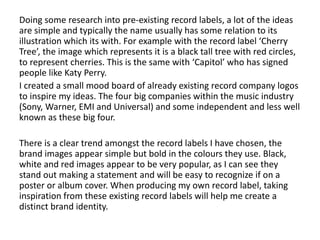Record Label Research | PPT