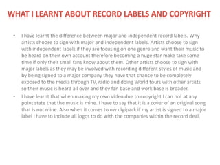 Record labels | PPT