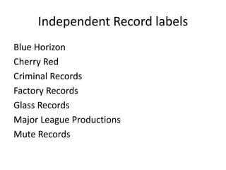 Record labels | PPTX