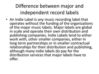 Record Labels | PPTX
