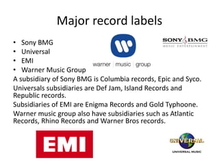 Record labels | PPT