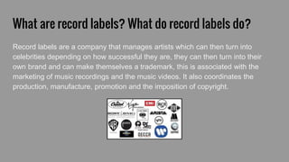 Record labels. | PPT