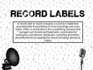 Record labels | PPT