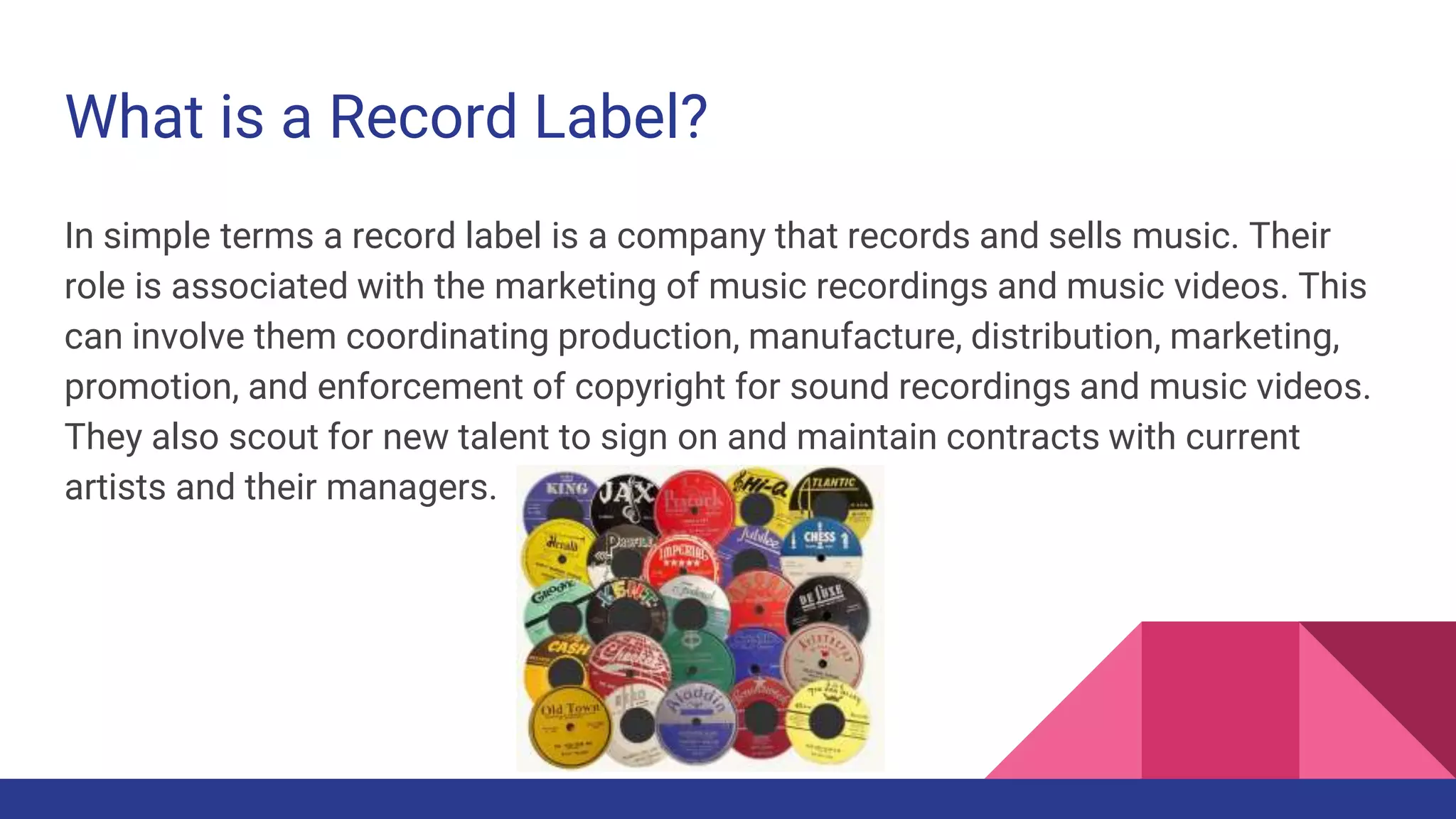 Record labels | PPT