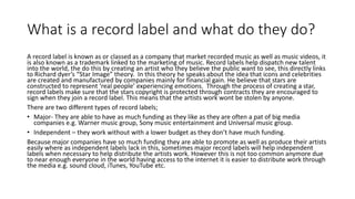 Record labels and permissions 2.5 | PPTX