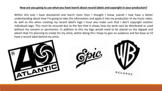 Record labels & permissions | PPTX | World/International Music | Music