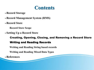 Record management system_parvathy | PPTX | Databases | Computer ...