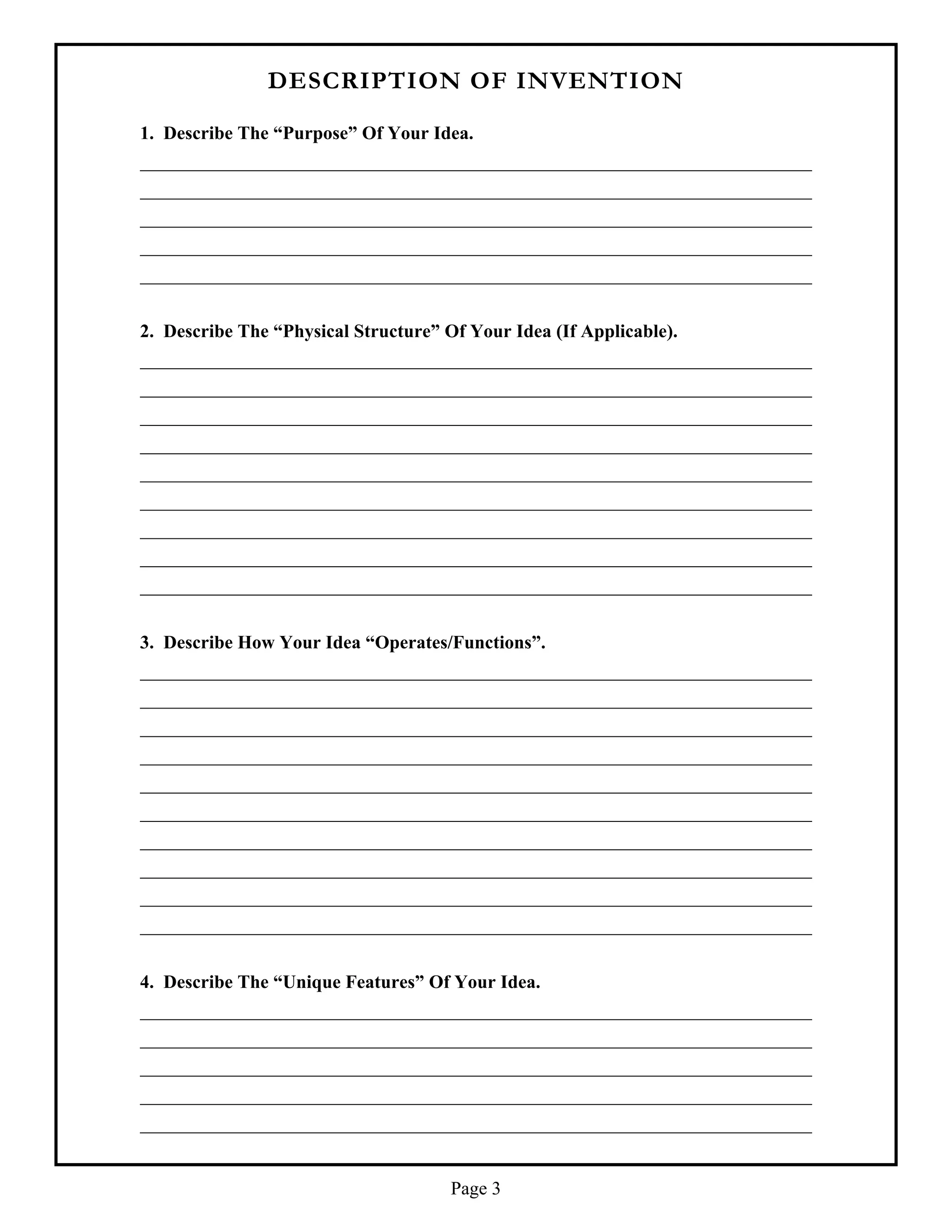 Record of invention roi | PDF
