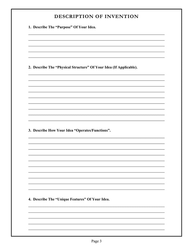 Record of invention roi | PDF