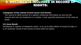 Record of rights | PPTX