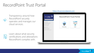 RecordPoint Records365 vNext Launch | PPT