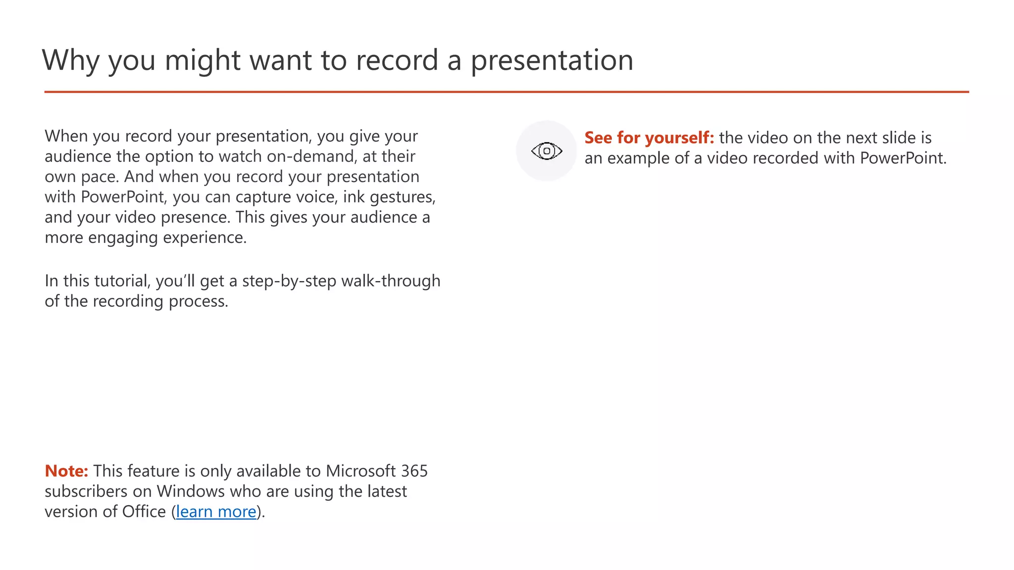 Record Presentation.potx