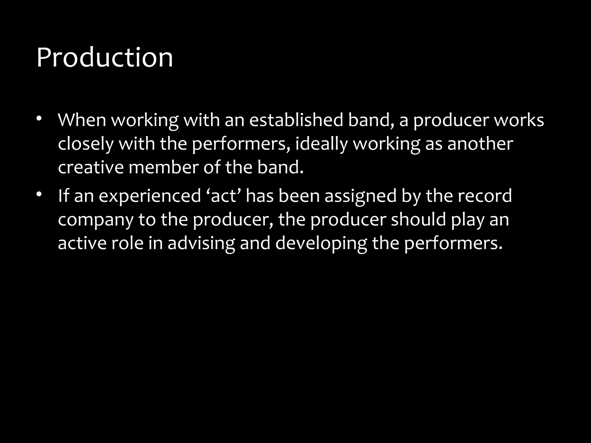 Record Producer | PPT