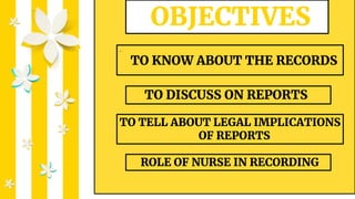 Record and Report | PPT