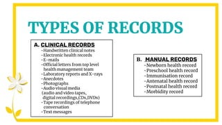 Record and Report | PPT