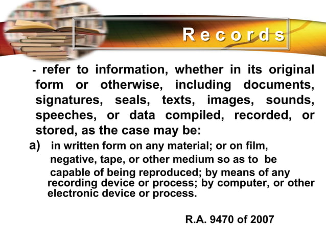 records management | PDF