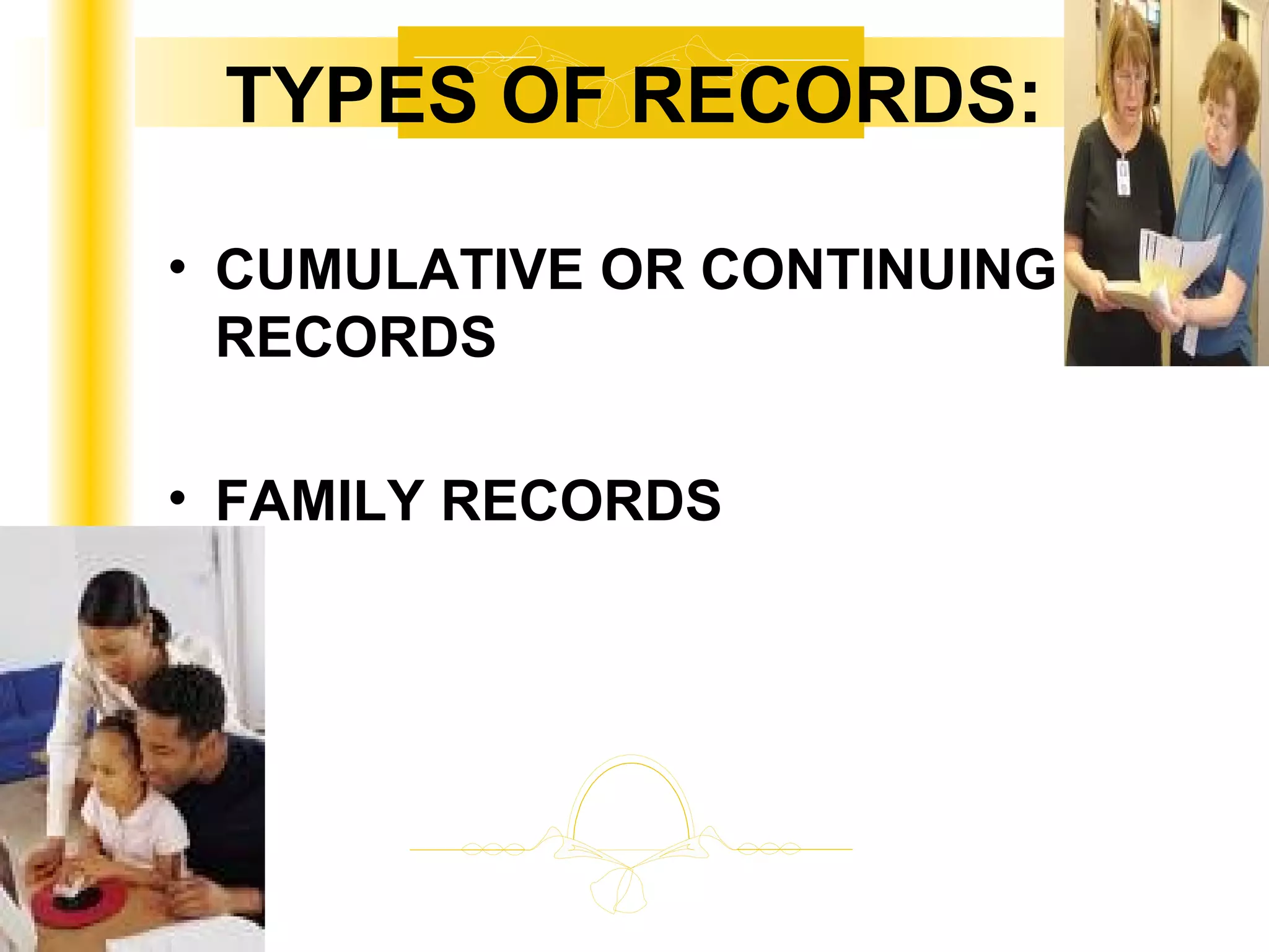 Records and reports | PPT