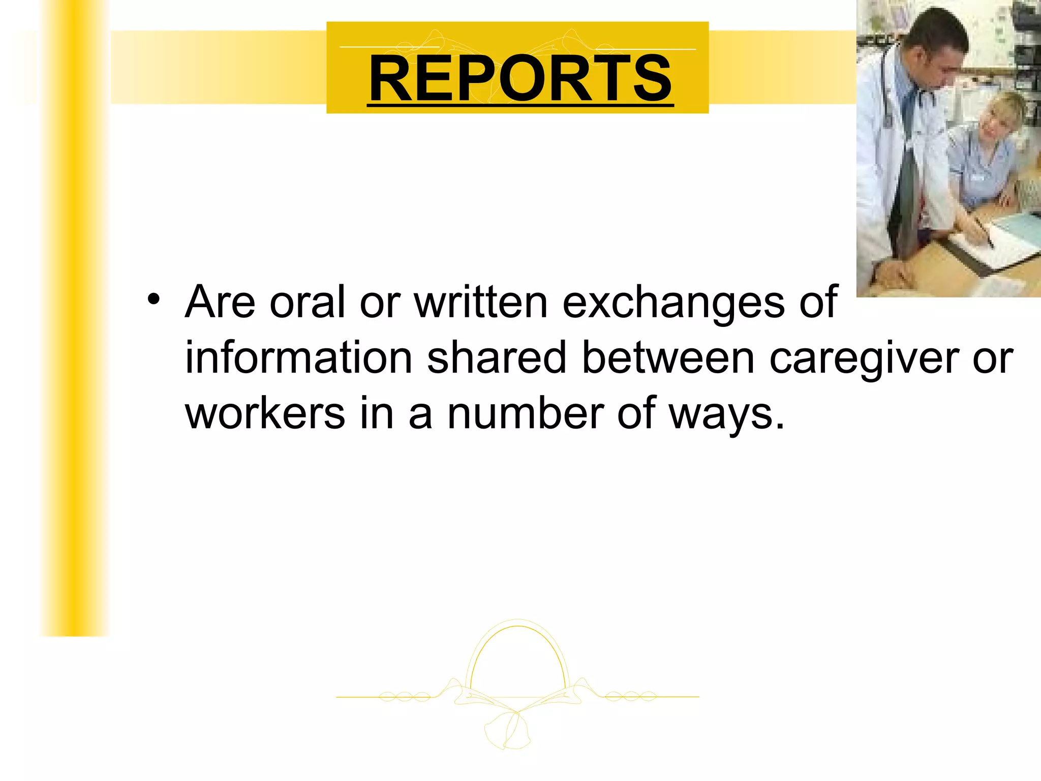 Records and reports | PPT