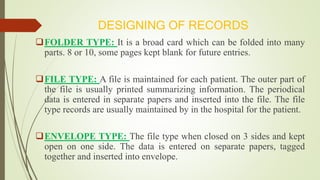 Records and reports | PPTX