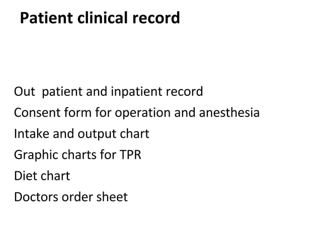 records and reports.pptx