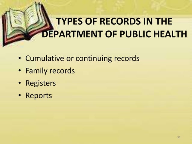 records and reports.pptx