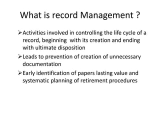 INTRODUCTION TO RECORDS | PPTX