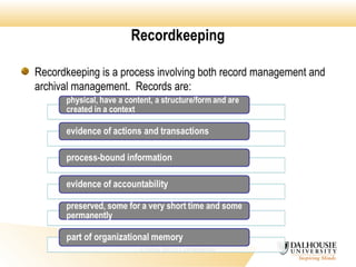 Records continuum model | PPT