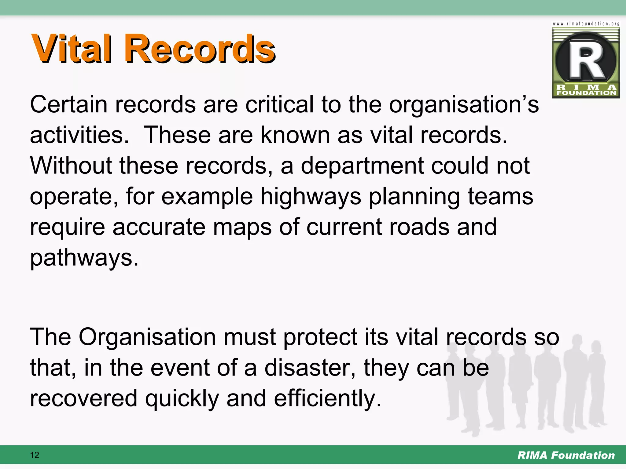 Records Creation And Maintenance | PPS