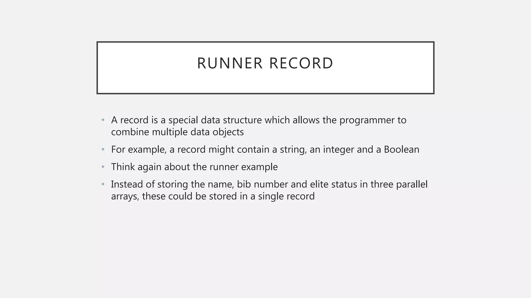 Records In Python Ppt 4119