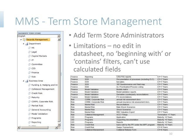 SharePoint Records Management - Office 365 | PDF | Desktop Publishing ...