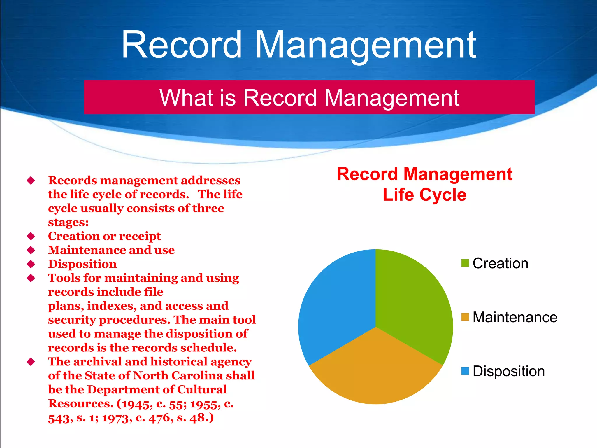 Records Management | PPTX