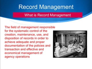 Records Management | PPTX