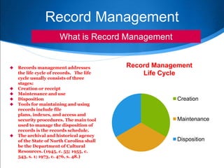 Records Management | PPTX