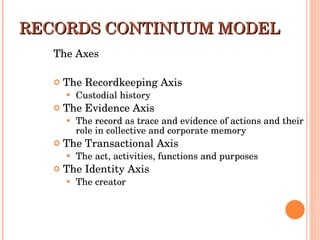 Records Management Models | PPT