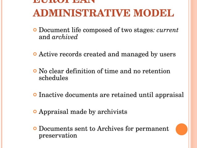 Records Management Models | PPT | Databases | Computer Software and ...