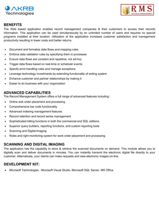 Records management system | PDF