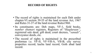 Records of rights PPT for PMS officers.pptx