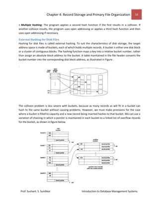 Record storage and primary file organization | DOCX
