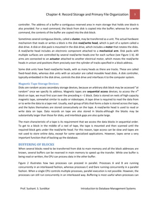 Record storage and primary file organization | DOCX