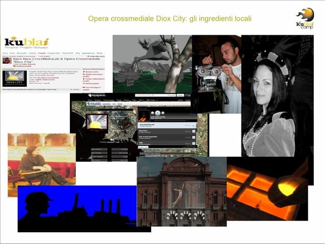 Slide Opera Crossmediale - Pitch Club - Kublaicamp2010 | ODP | Science