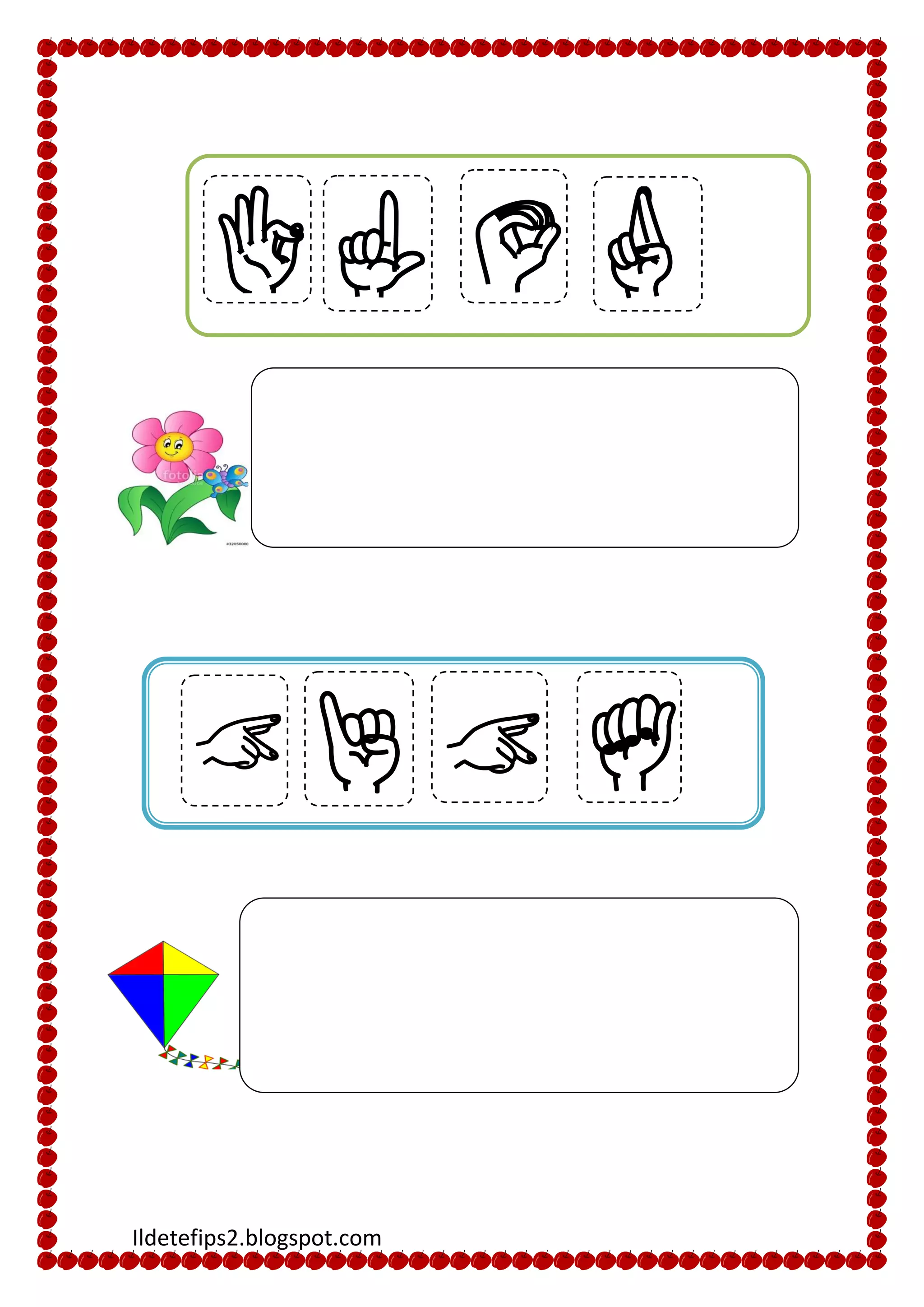 Recortar letras e colalar no desenho (1) | PDF