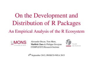 On the development and distribution of R packages | PDF