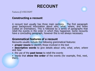 RECOUNT.ppt