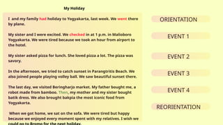 RECOUNT Text For Junior High School Student | PPTX